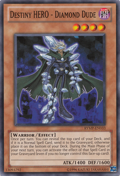 Yu-Gi-Oh Zone: Destiny Hero - Diamond Dude