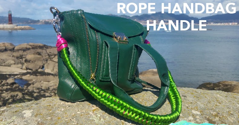 DIY ROPE HANDBAG HANDLE | MY WHITE IDEA DIY