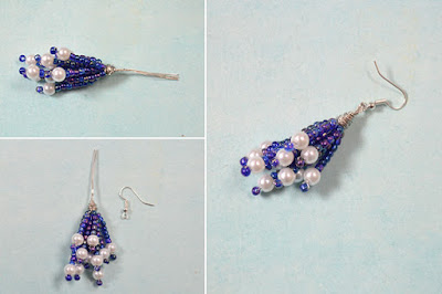 Elegant Jewelry Beads and Accessories: DIY Simple Beaded Cluster ...