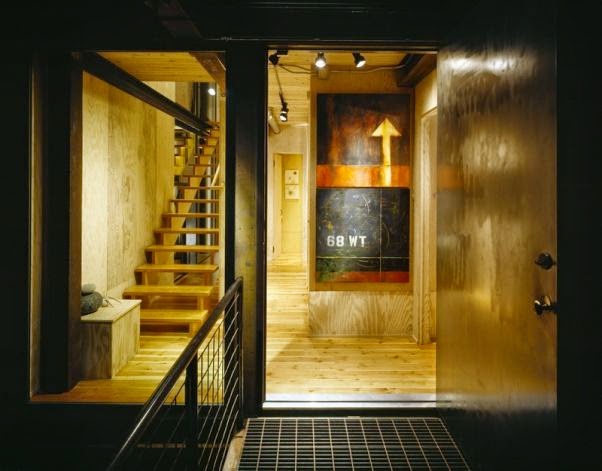 Coolest Cabins: Modern Industrial woodland cabin