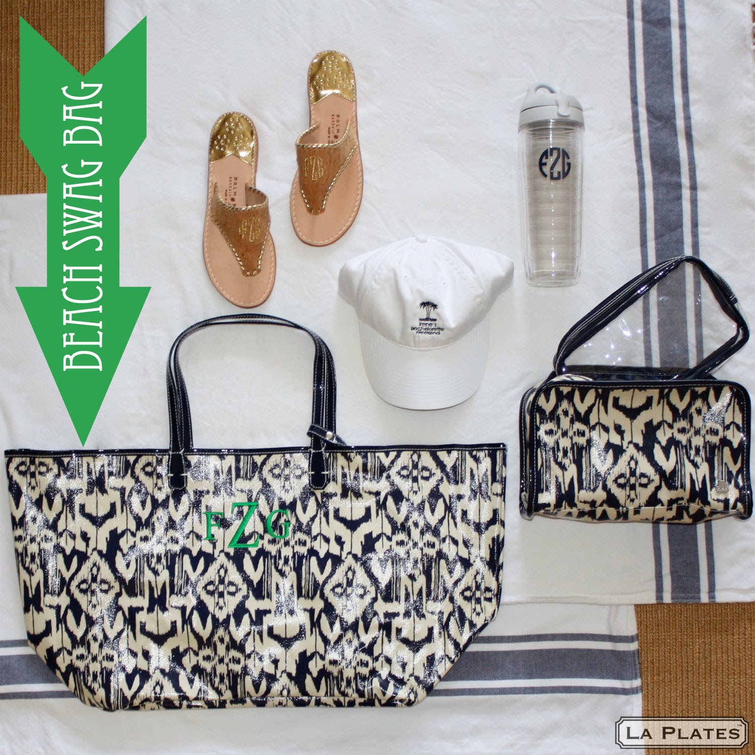 La Plates Blog: Beach Swag Bag