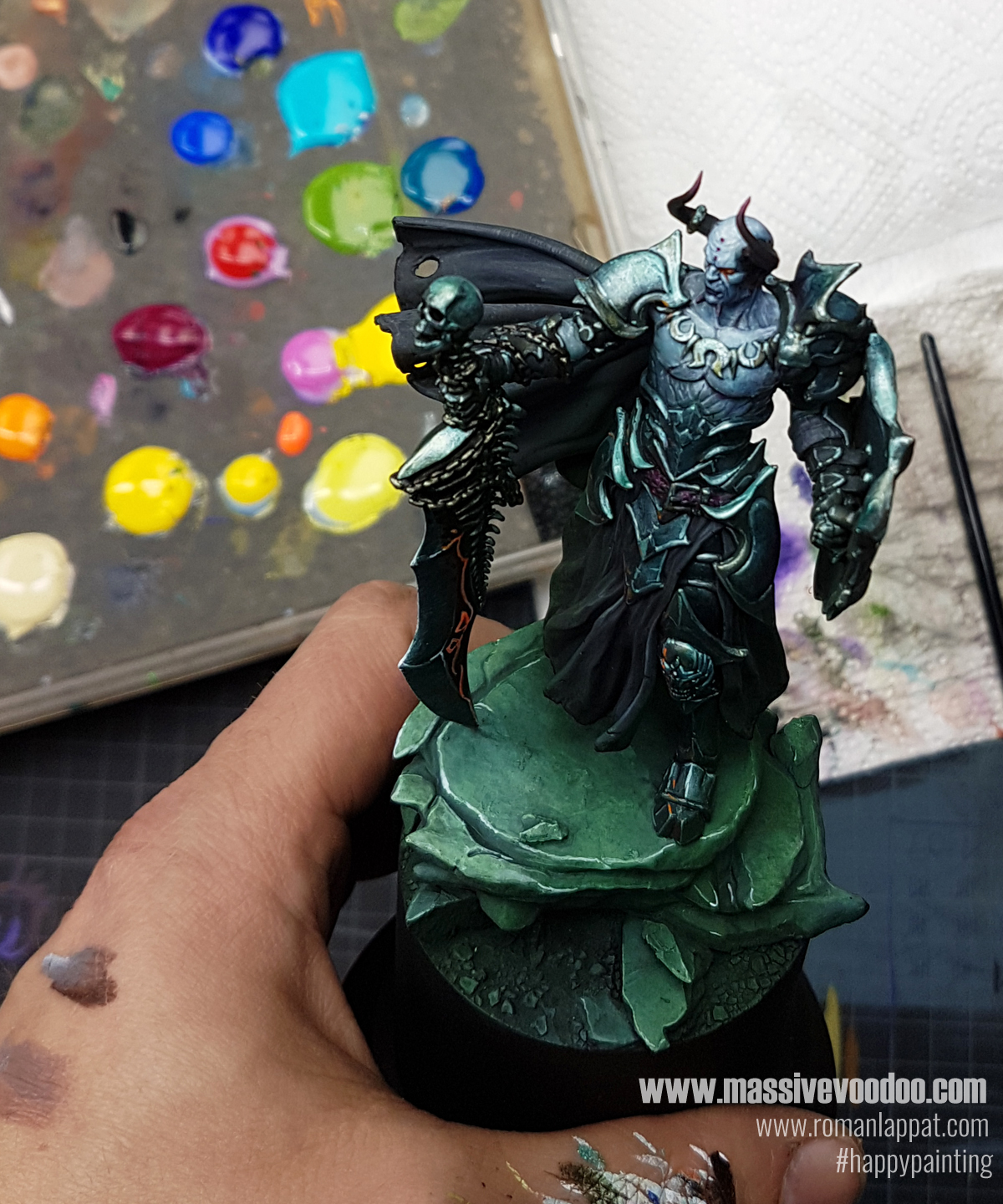 Step by Step: Dumah, Lord of Bones | planetFigure | Miniatures
