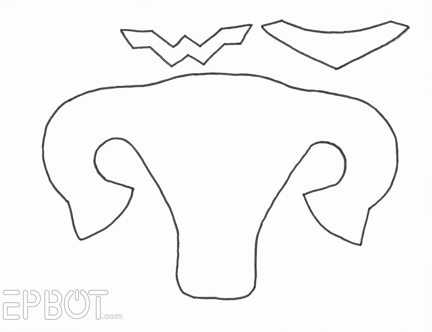 Uterus Coloring Outline Coloring Pages