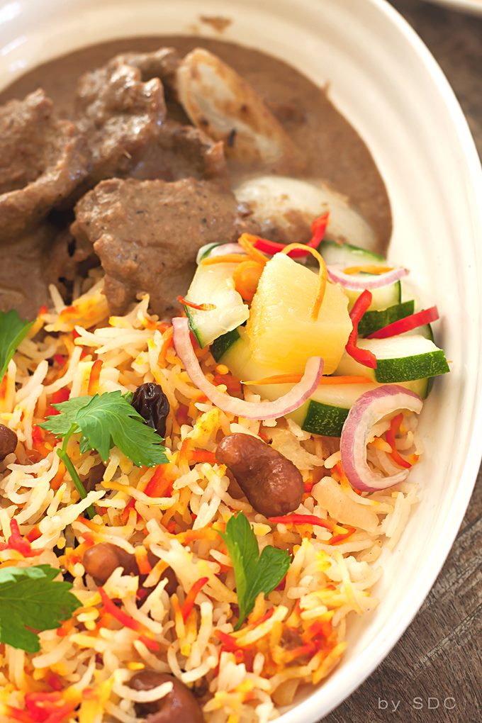 Melley Mey's Kitchen : ~ Resipi Nasi Minyak, Daging Kurma & Acar Timun ...