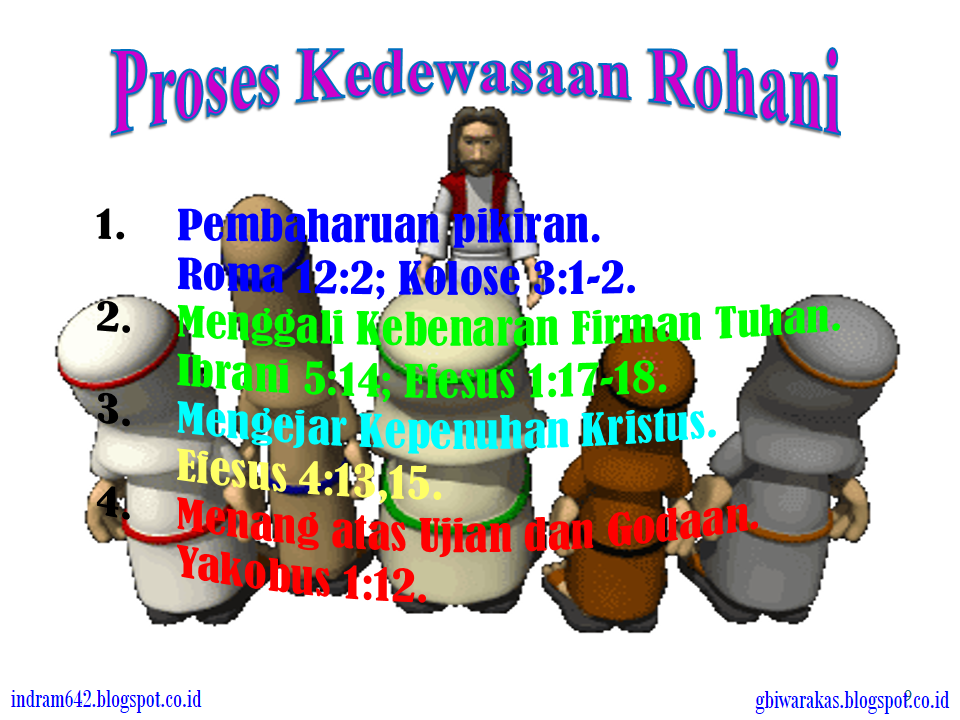 GBI WARAKAS INDAH: 120.7 KEDEWASAAN ROHANI