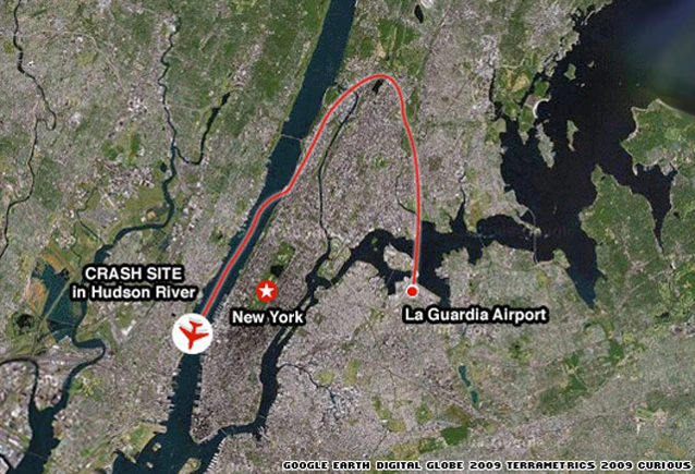 El Gerente De Mediado: El vuelo 1549