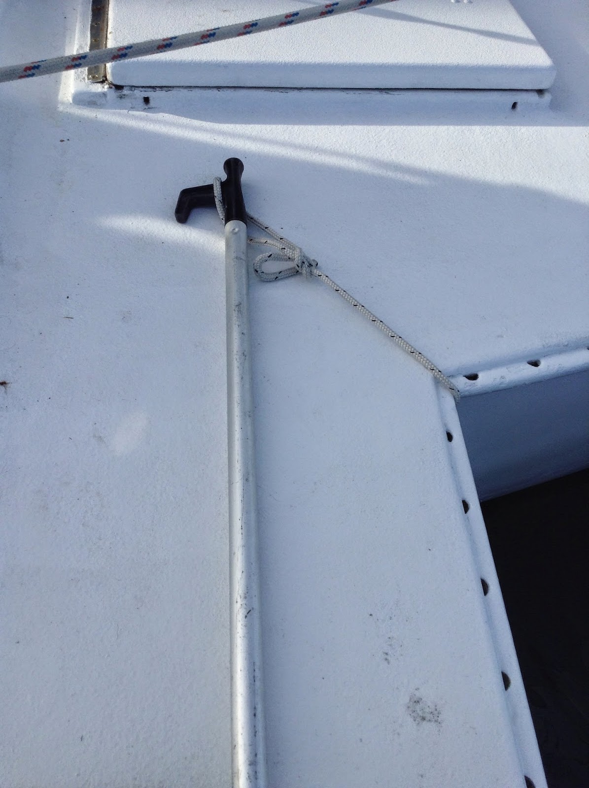 Sailing SweetHaven: How to Install a Thru Hull. What Not To Do.