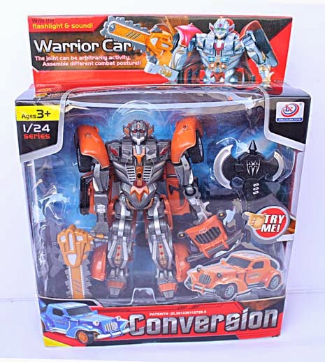 Transformer Robot Orange - Kado Ulang Tahun Smile