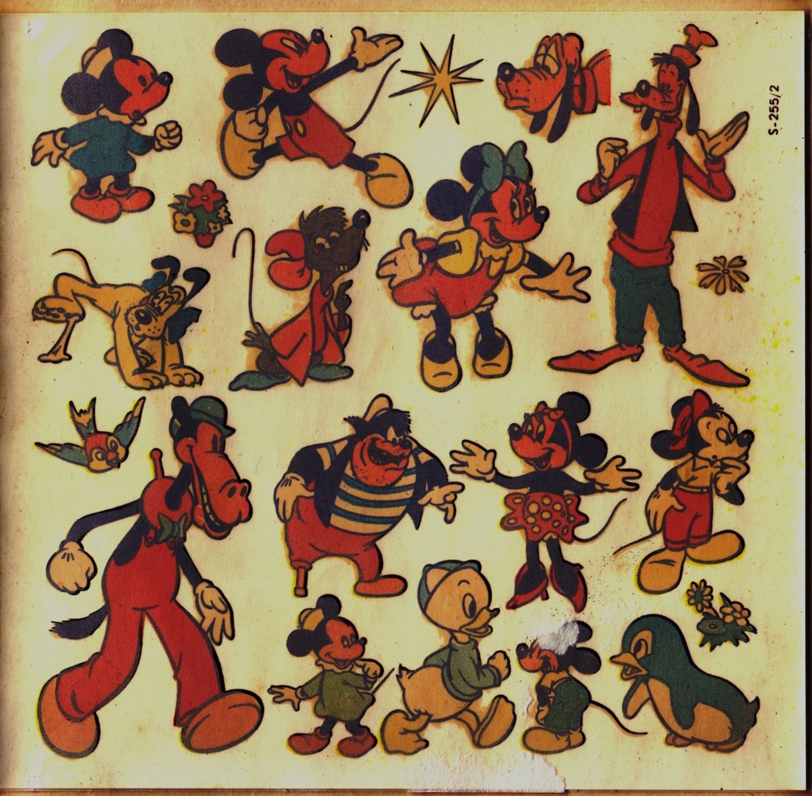 Filmic Light - Snow White Archive: 1967 Disney Character Decals by Jesco