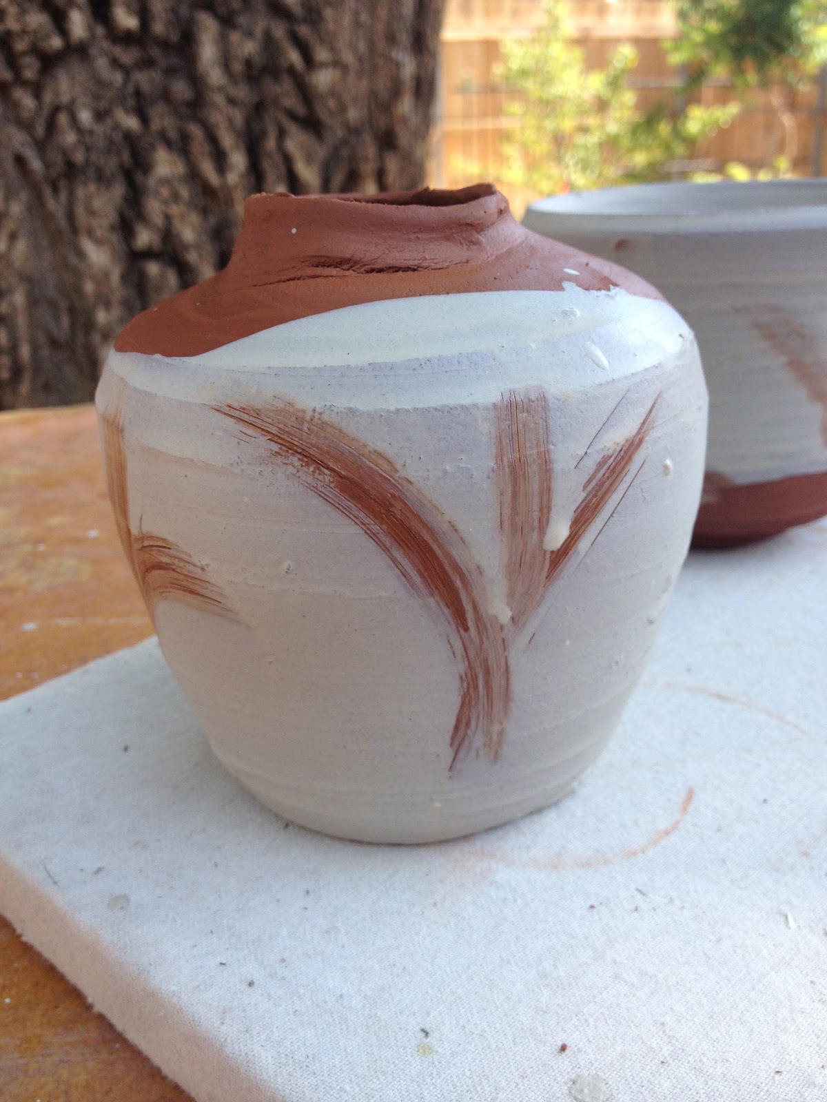 part time pottery: Slip Ware