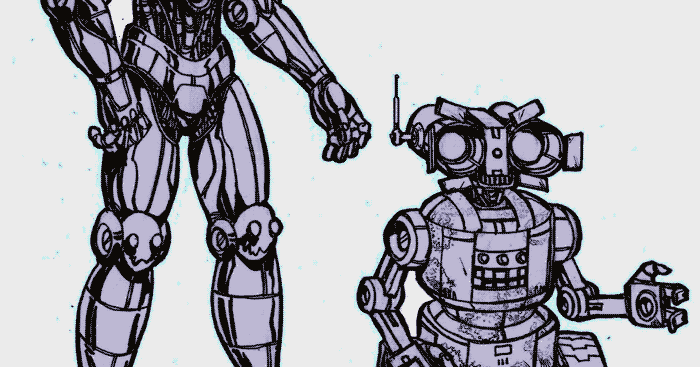 Sci-Fi - How to Draw Robots