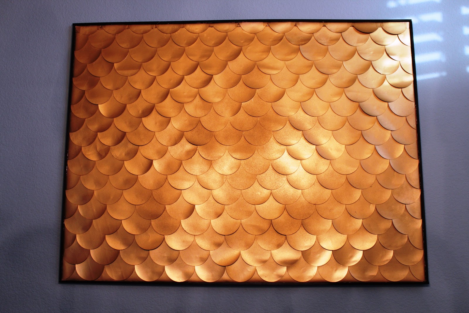 love tenfold: diy | fish scale art