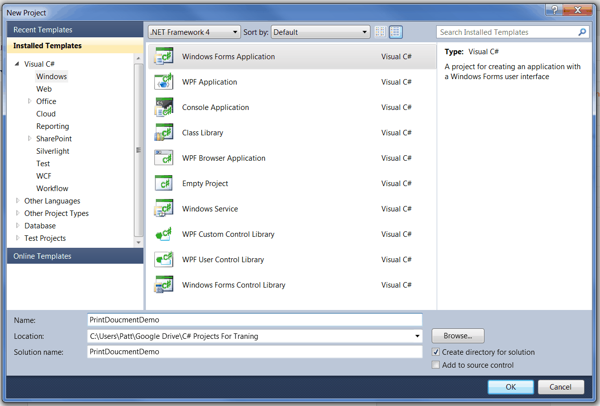 C# .Net พิมพ์ข้อมูลของเราเองในรูปแบของเราเองด้วย PrintDocument ...