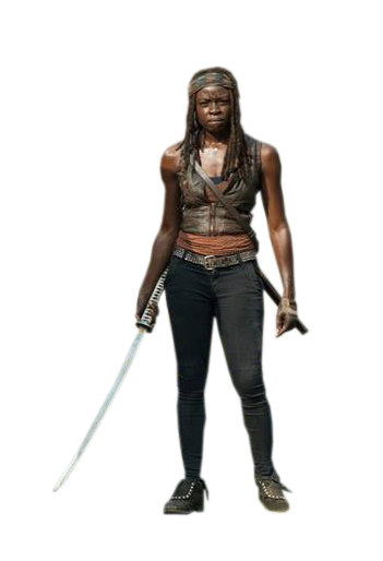 PNG Michonne (TWD, The Walking Dead) - PNG World