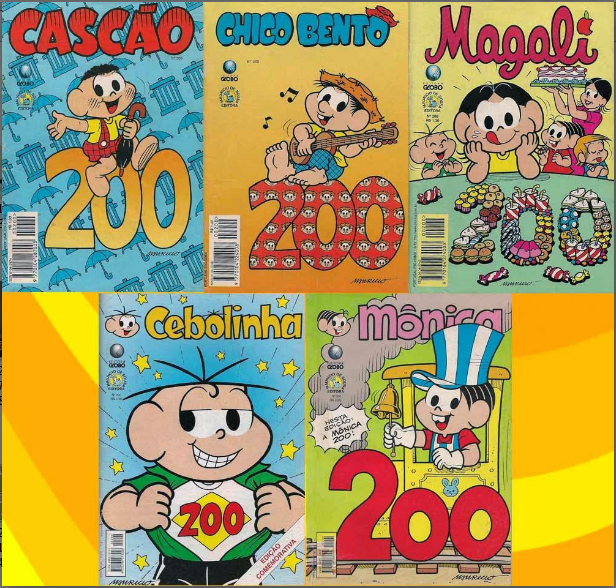 Blog Do Xandro Arquivos Turma Da Mônica Especial N°200 Edições Nº 200