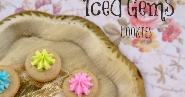 Galletas con Suspiritos (Iced Gems Cookies) | Mari's Cakes