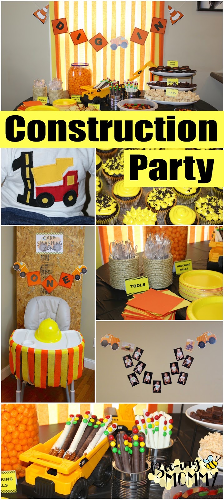 Construction Zone Birthday Party Ideas