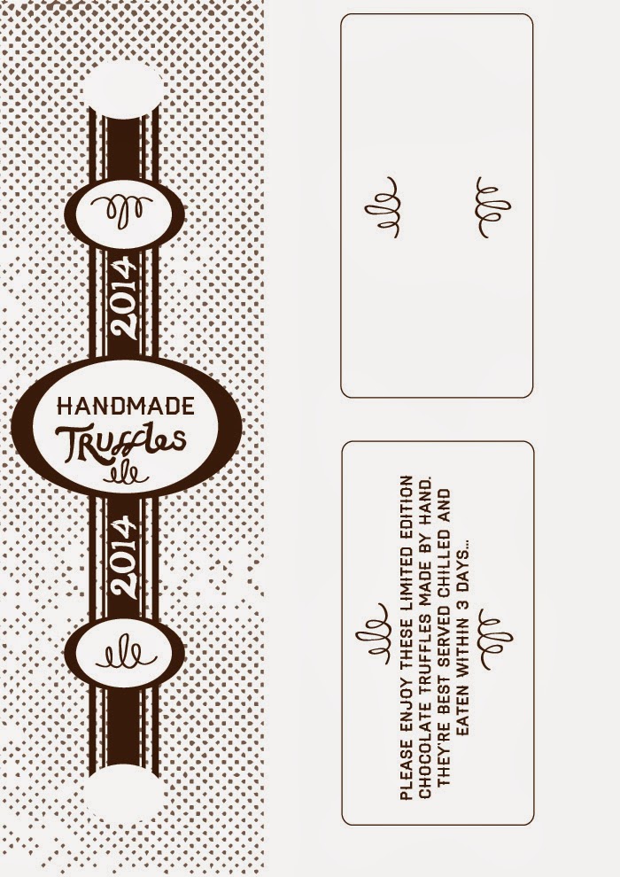 Mellybee: DIY chocolate truffle box