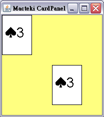 Macteki Guide on Java Programming: How to display a deck of playing ...