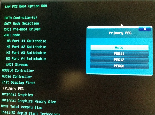 マルチディスプレイのまとめブログ版: IGP･PCIeビデオカード共存のためのM/B-BIOS設定 2012/05版