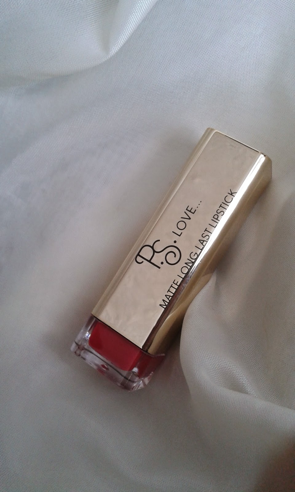 poutnshout: review and swatches: Primark p.s love matte long last lipstick
