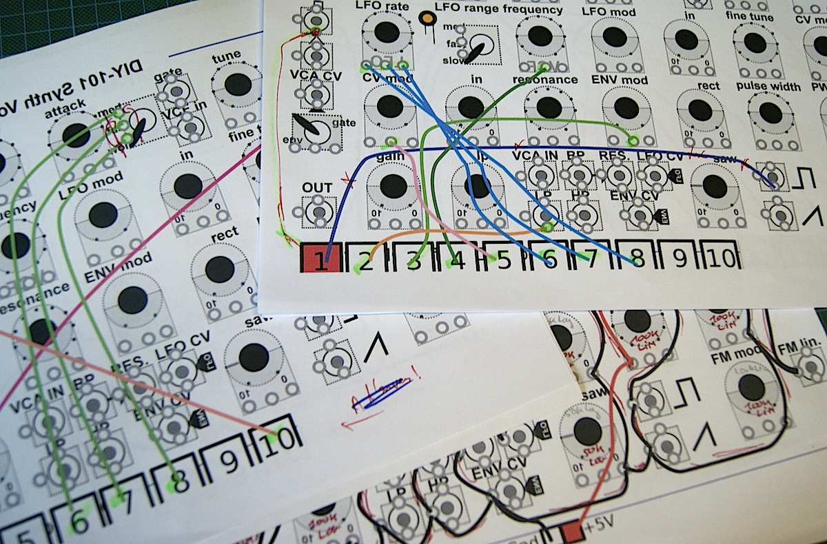 Growing your modular synthesizer for dummies: DIY-101 synth voice - part 2