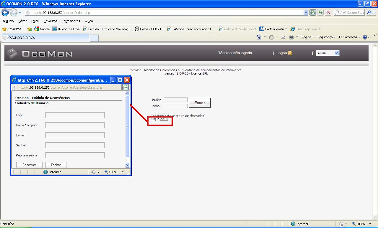 LINUX: Ocomon (Help Desk)