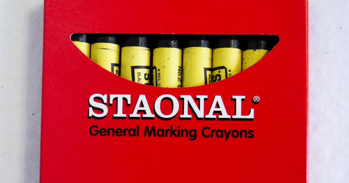 Staonal General Marking Crayon: What's Inside the Box | Jenny's Crayon ...