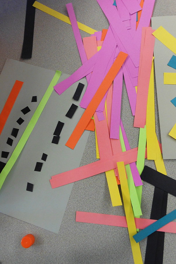 bitz n' bytz ......: Kaseberg Art Residency: Exploring Color and Line