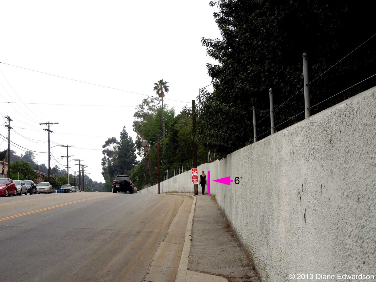 Corralitas Red Car Property: Allesandro Street: Existing Retaining ...