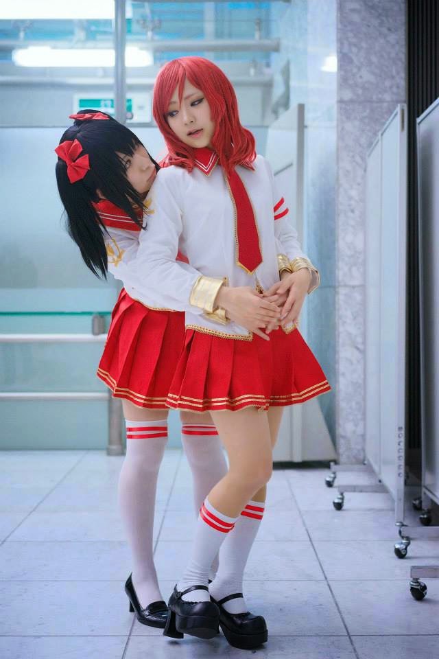 Cosplay love live school idol project by coser Ayato Asae with Yaya ...