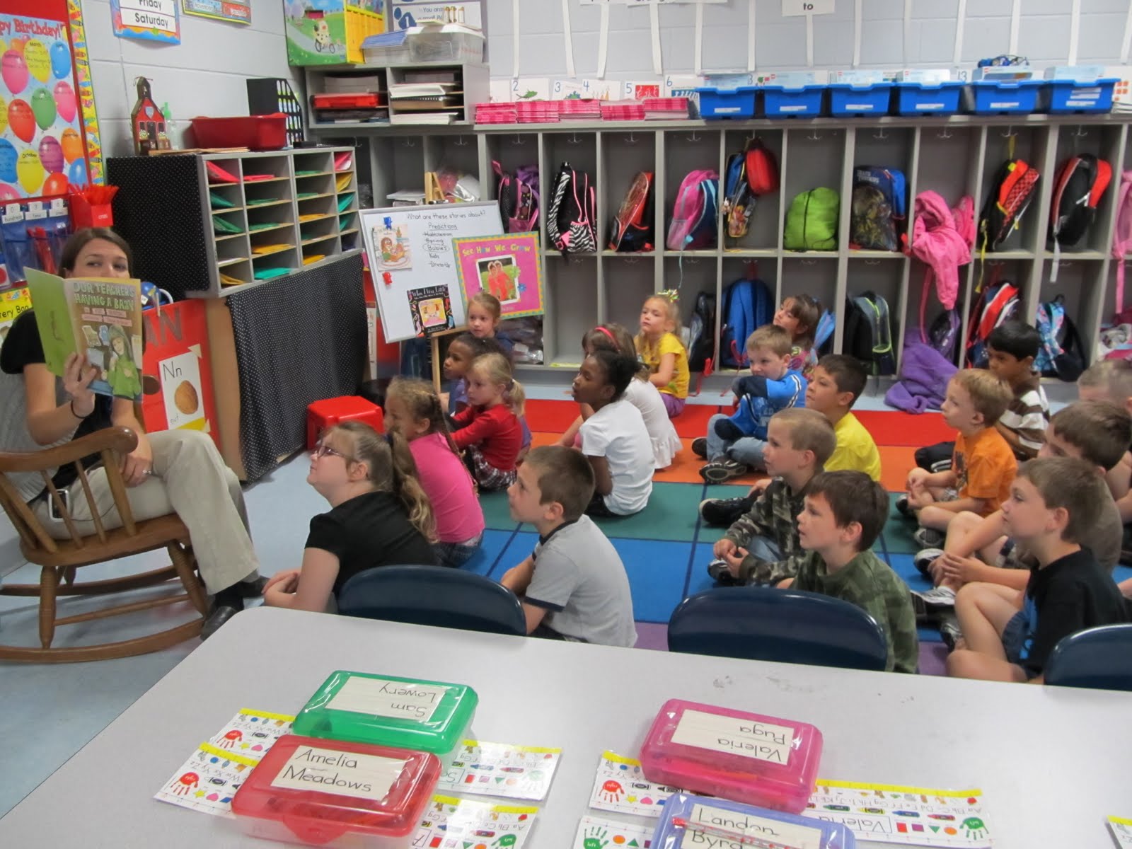 Mrs. Morgan's Kindergarten Class: Our Teacher's Having a Baby