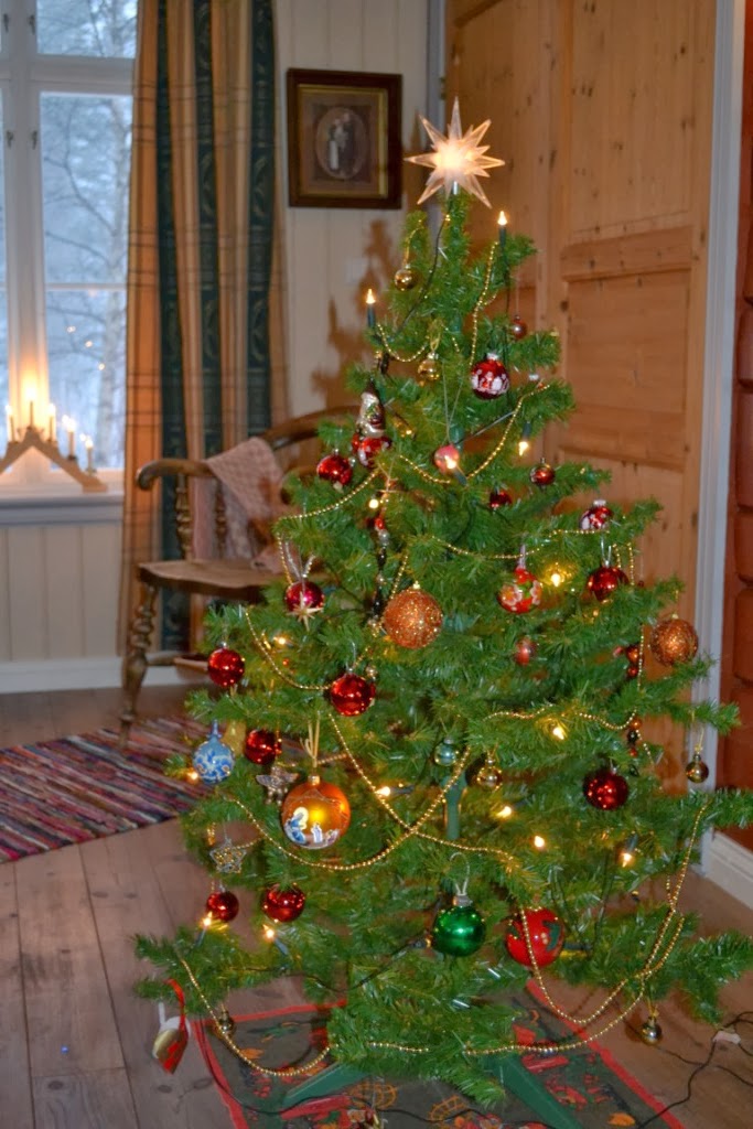 Den gamle skolen: Kunstig juletre