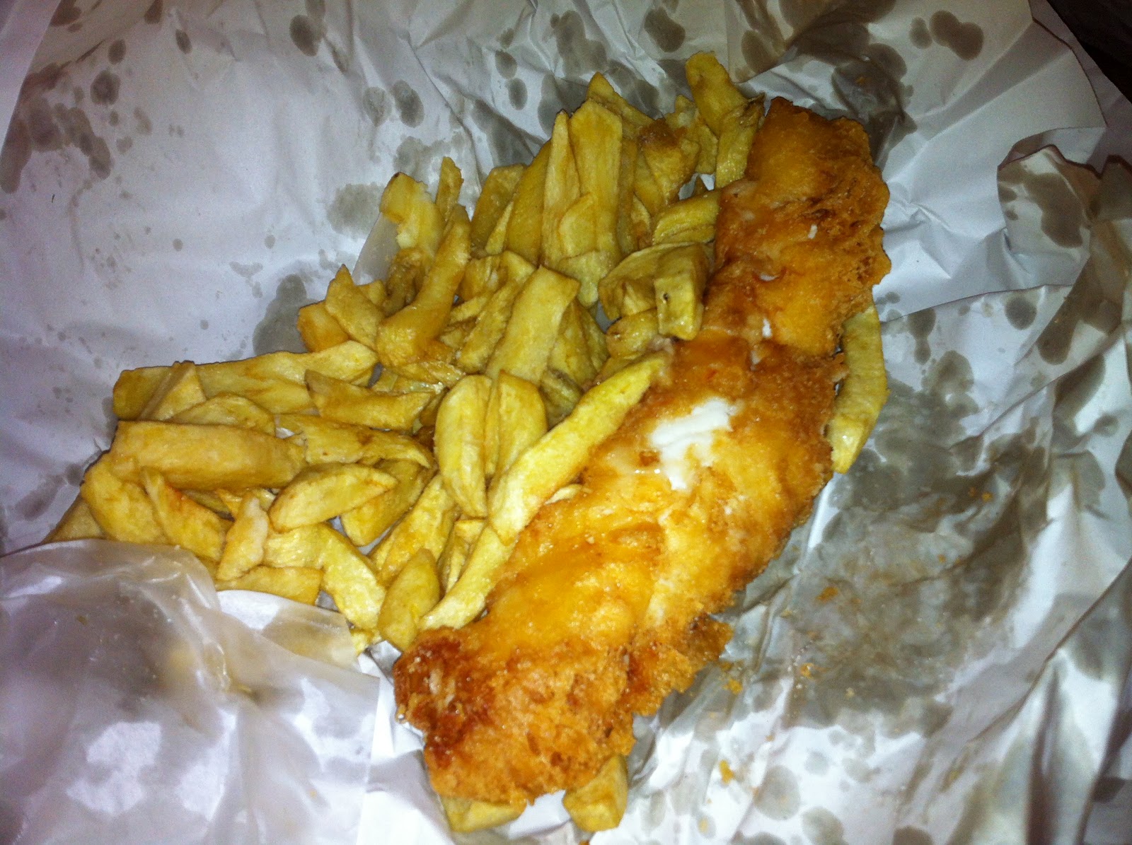Northern Food: Bolehill Fish and Chips, Crookes, Sheffield