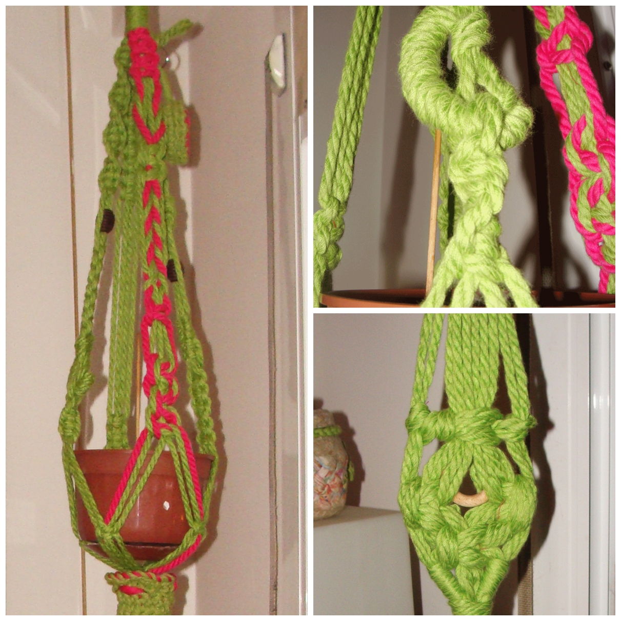 Ami: Todos los maceteros de macramé en una sola entrada