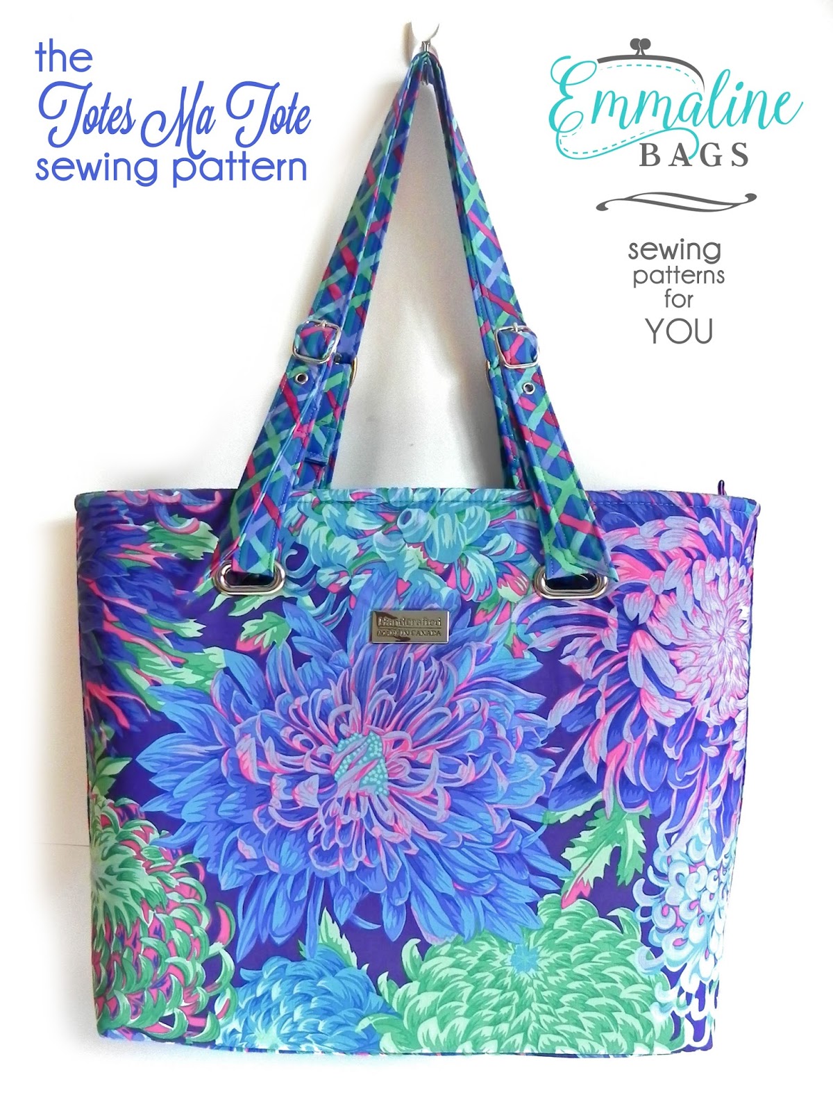 Emmaline Bags: Sewing Patterns and Purse Supplies: The Totes Ma Tote ...