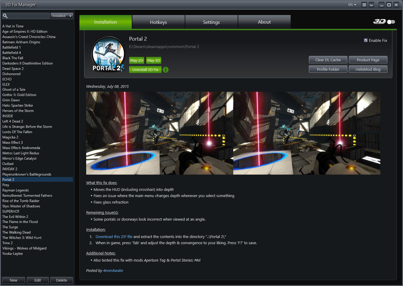 How to uninstall nvidia 3d vision photo viewer - vinalasopa