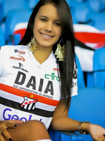 Anápolis F.C.: Stephanie Menezes musa do Anápolis de 2014