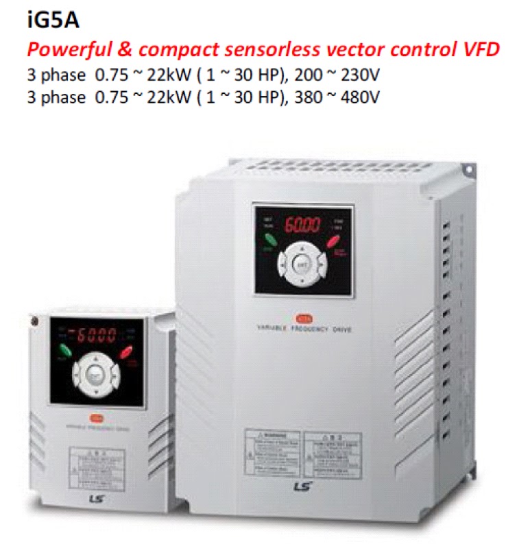 LS Inverter iG5A Series | Automation22