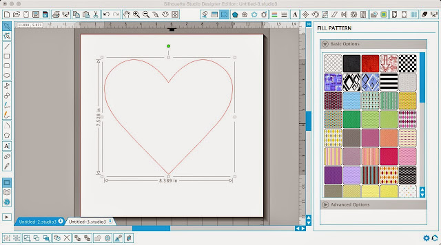 Customizing the Colors of a Fill Pattern in Silhouette Studio ...