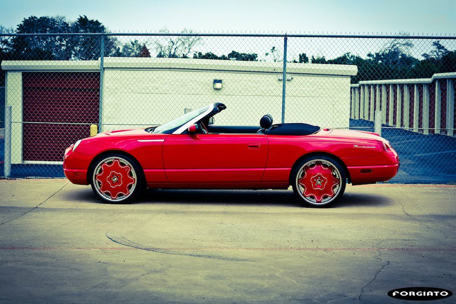 Car Show Bernie: Forgiato Wheels Shows off a Ford Thunderbird