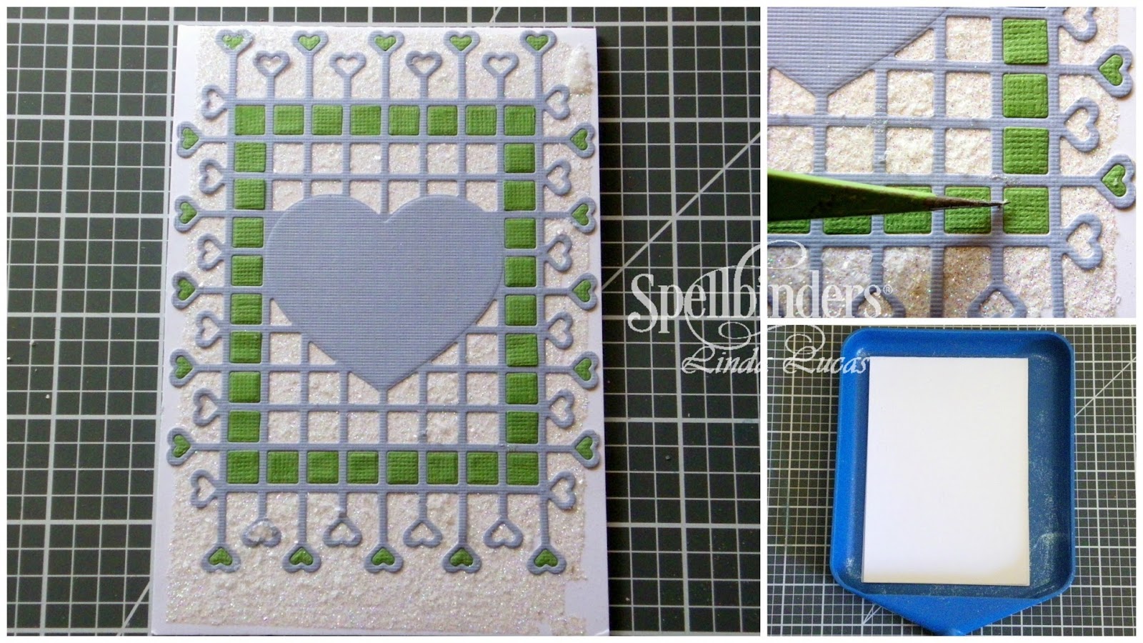 Lovely Linda's Craft Central!!: Spellbinders Trailing Hearts Tutorial