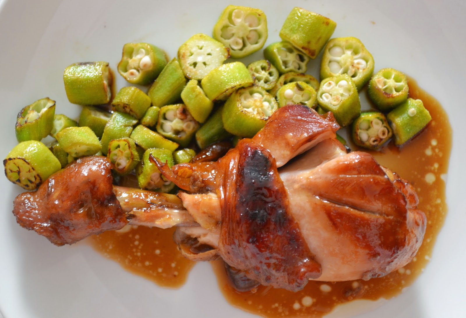 Receitas Light: Frango com quiabo