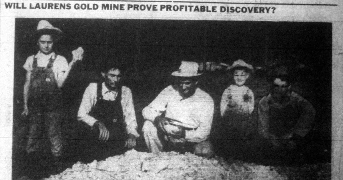 IMAGES OF OUR PAST - GOLD DISCOVERED IN MINTER, GEORGIA