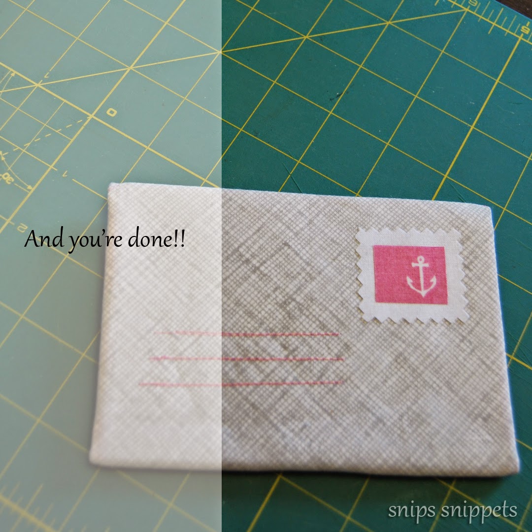Envelope Needlebook Tutorial