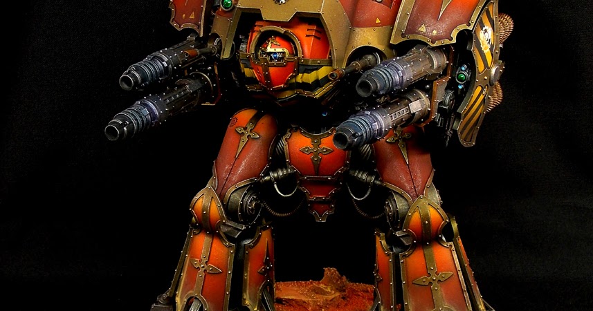 Erebi Miniatures: Warhammer 40.000 - Acastus Knight Porphyrion