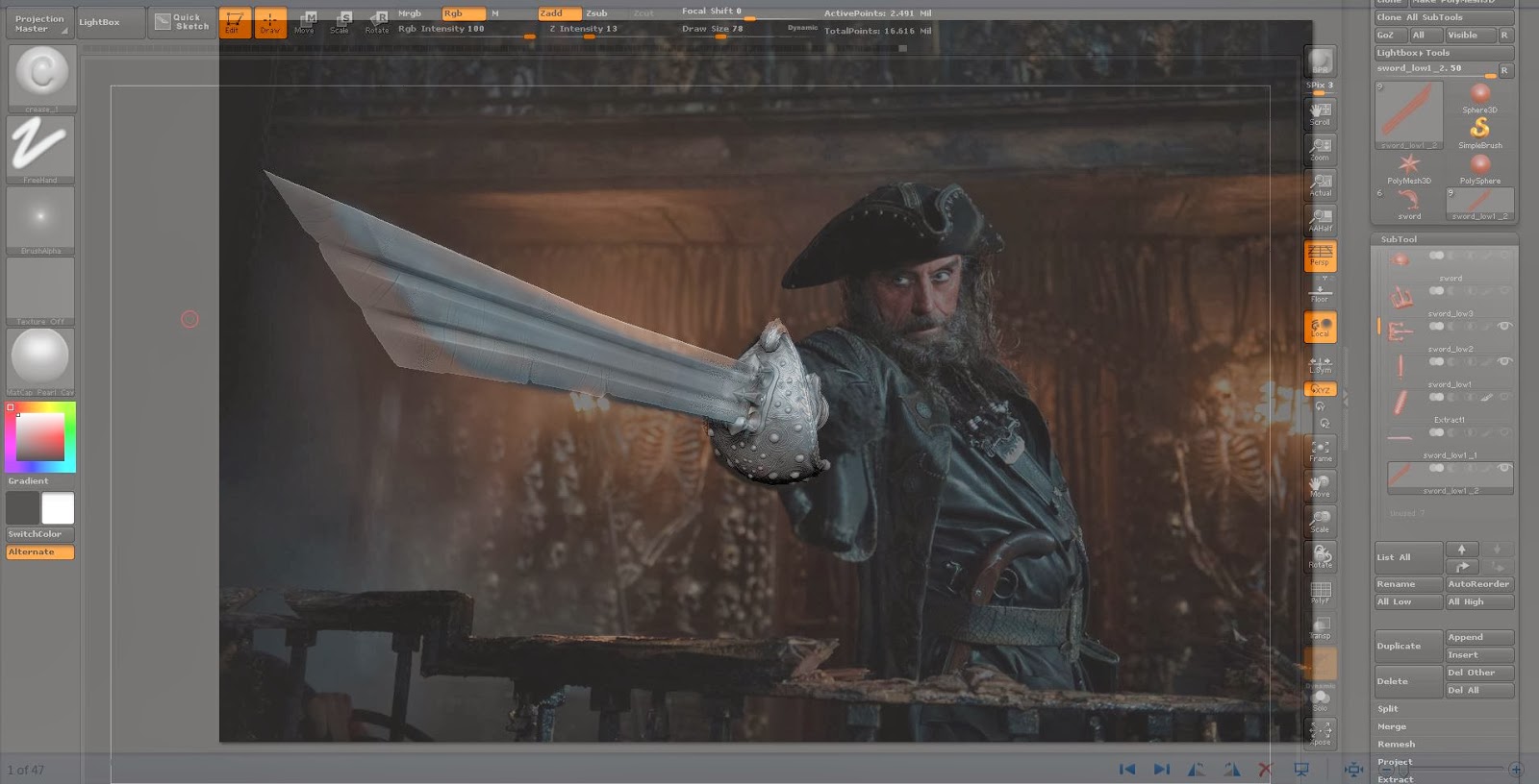 Black Beard: The Triton Sword