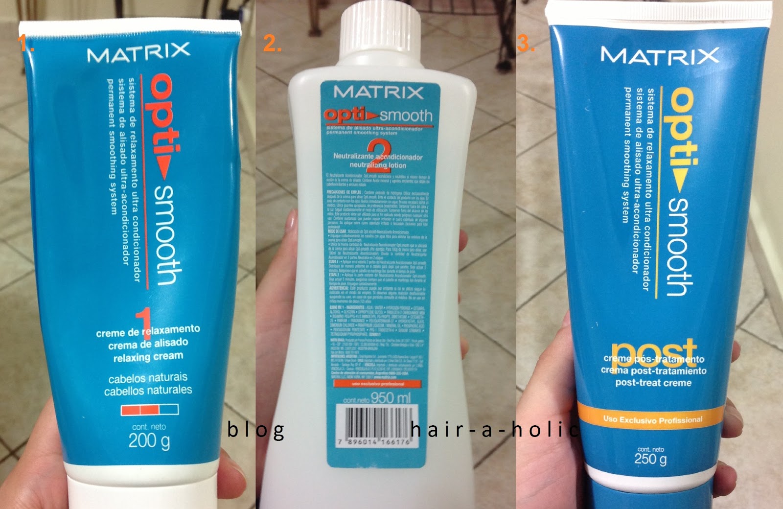 Hair-a-holic: TESTEI - Progressiva Matrix Opti-Smooth