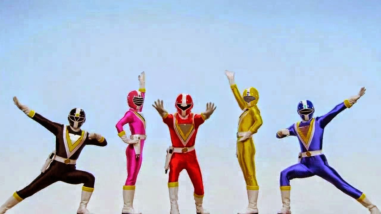 Toku-Link # 15: Super Sentai Members with their Sentai Team ...