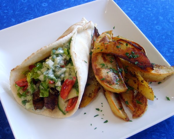 My Big Fat Greek Gyro | Leafy Greens and Me